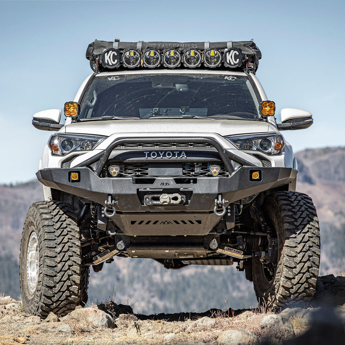 Toyota 4Runner 5th Gen (2010-2024) Hi-Lite Overland Front Bumper [PreR ...